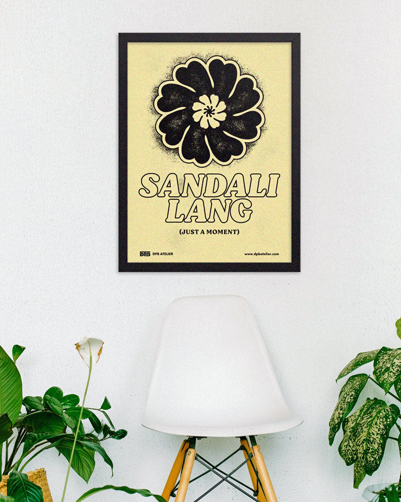 Sandali Lang Filipino Poster | DPB Atelier