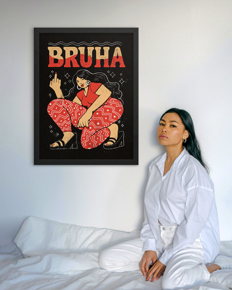 Bruha Character Filipina Poster | DPB Atelier