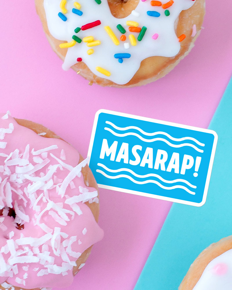 Masarap Filipino Sticker | DPB Atelier