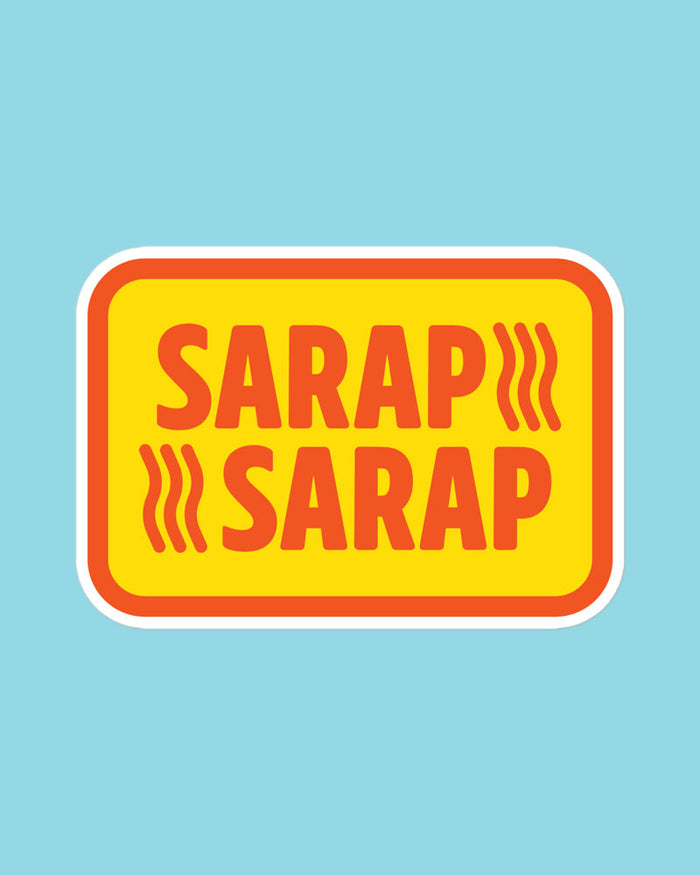 Sarap Sarap Filipino Sticker | DPB Atelier